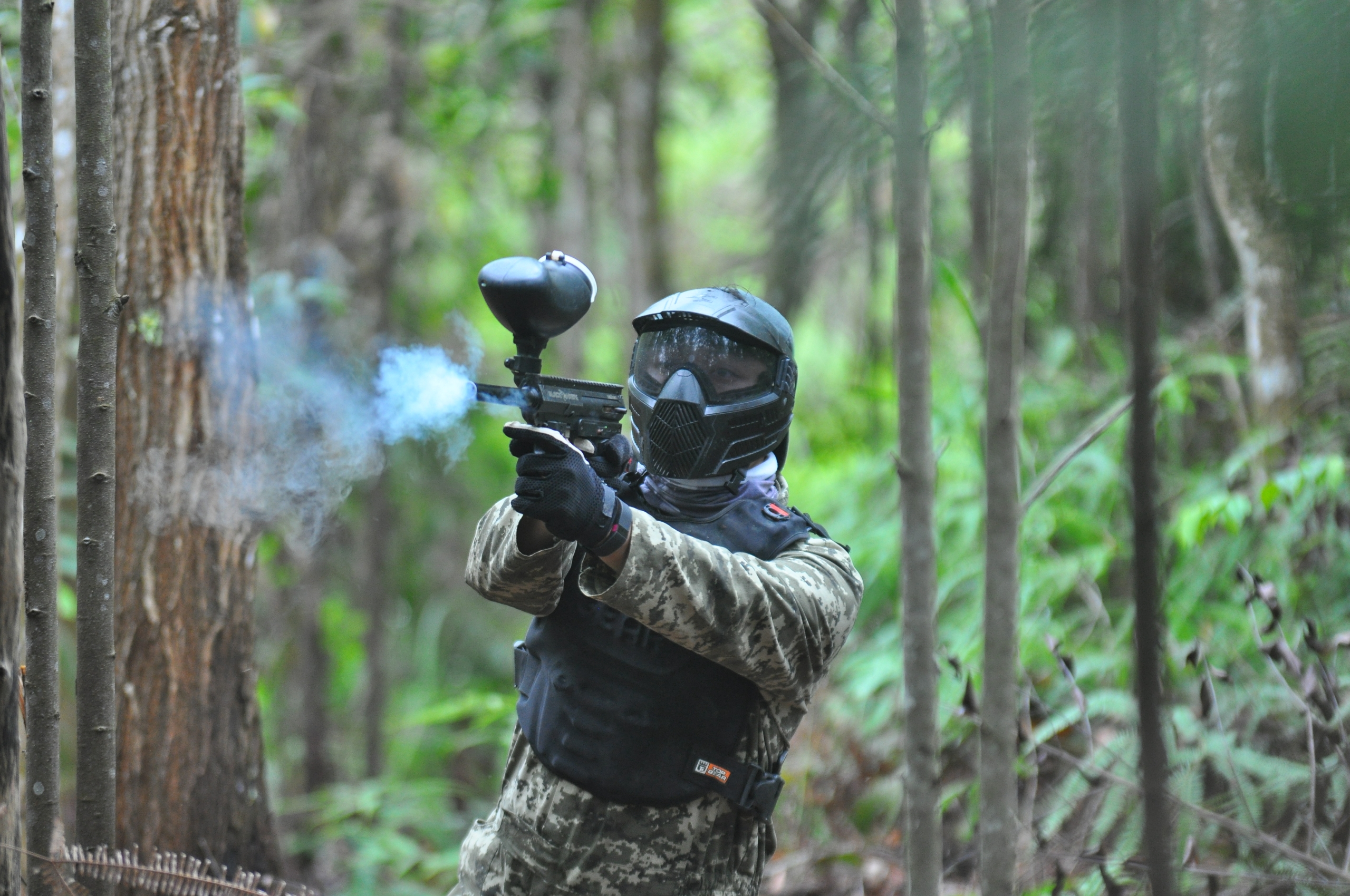 Paintball Nongsa Foreigner | Outbound Batam
