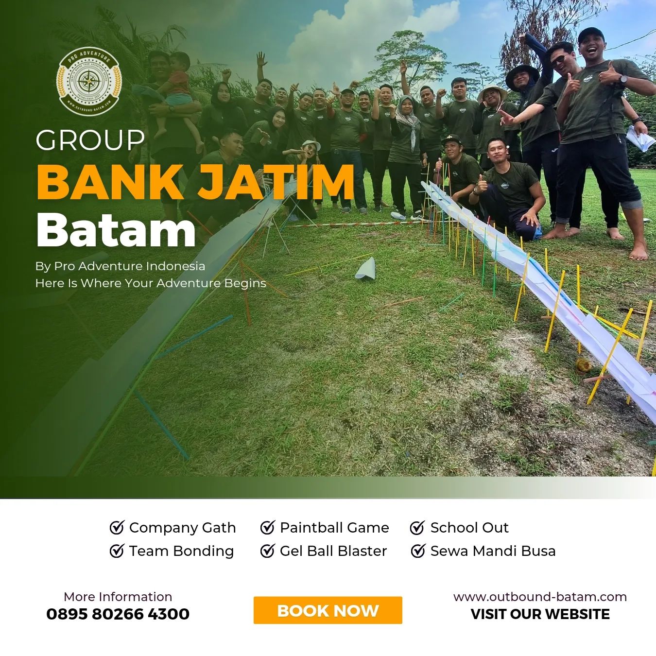 Paintball Seru di Desa Wisata Kampung Terih, Batam | outbound-batam.com
